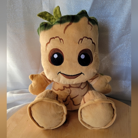 Marvel | Toys | Disney Store Marvel Baby Groot Big Feet Plush Guardians ...